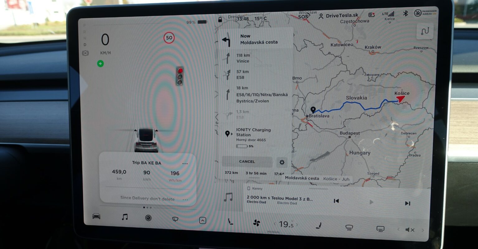 TEST Tesla Model Y: z Bratislavy do Košíc a späť za jeden deň