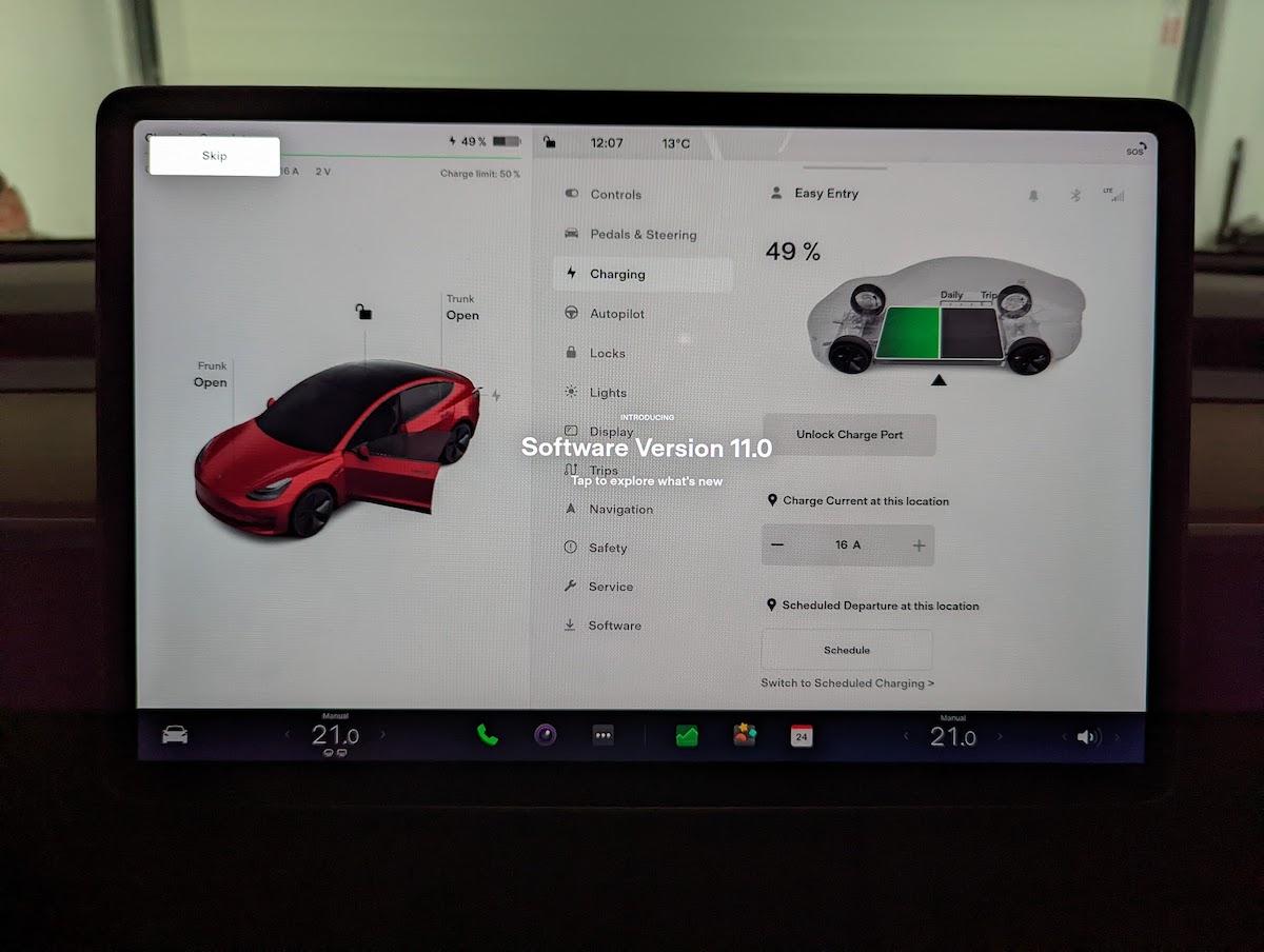 Tesla Software Version 11: veľká aktualizácia priniesla zmenu ...