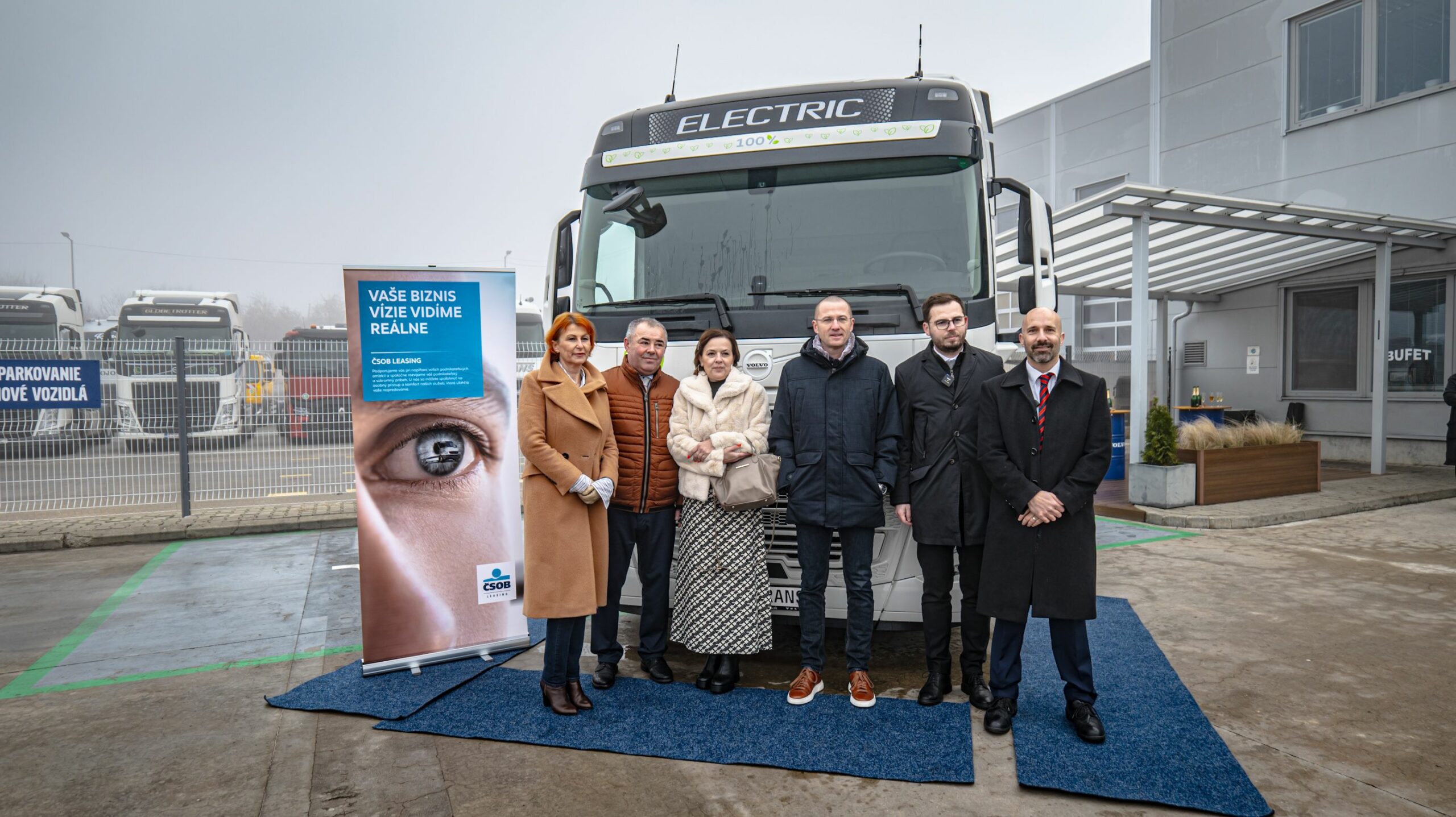 ČSOB Leasing – podporuje rozvoj elektromobily aj v nákladnej doprave